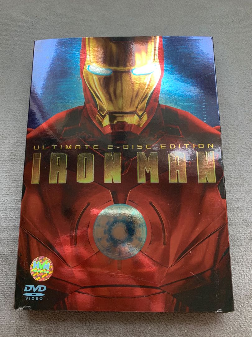 Iron Man DVD Set, Hobbies & Toys, Music & Media, CDs & DVDs on Carousell