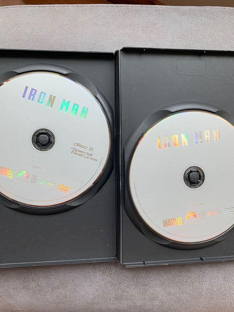 Iron Man DVD Set, Hobbies & Toys, Music & Media, CDs & DVDs on Carousell
