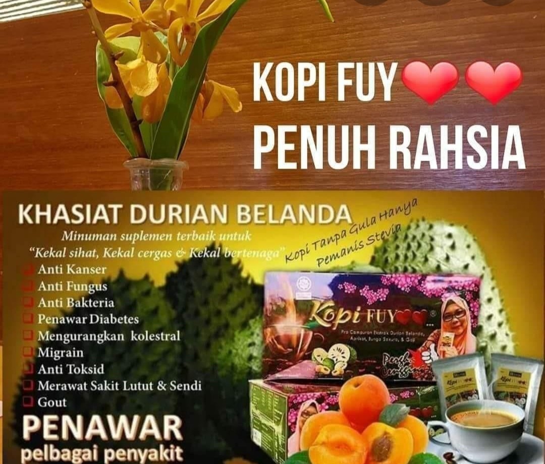 Kopi FUYOO Minuman kesihatan berkhasiat. Healthy Drinking with healthy ...