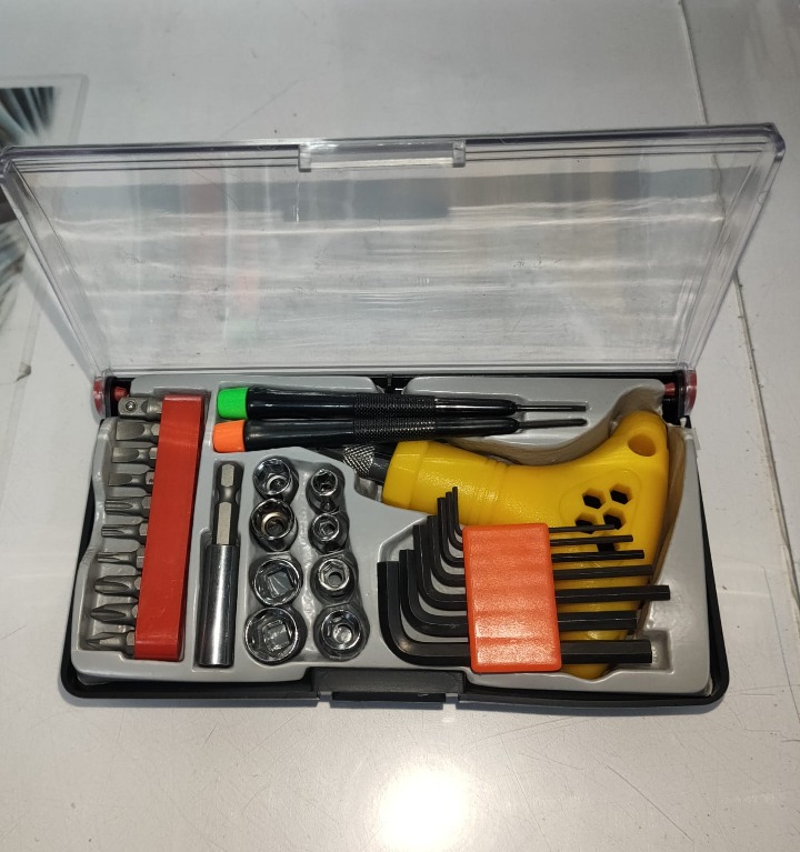 KTK 29 PCS BIT AND SOCKET SET (TW), Furniture & Home Living, Home ...