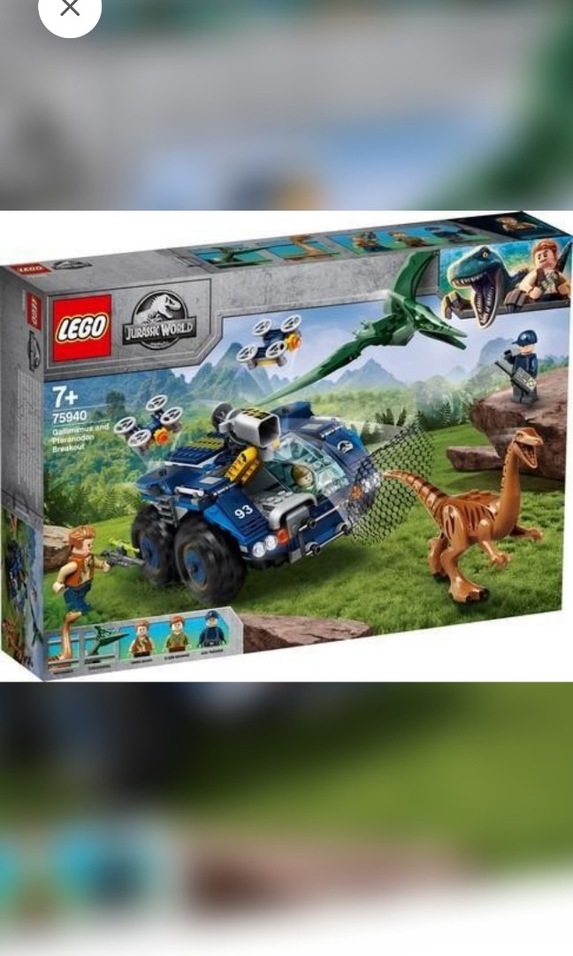 Lego Jurassic World 75940 Gallimimus and Pteranodon Breakout - Last set ...