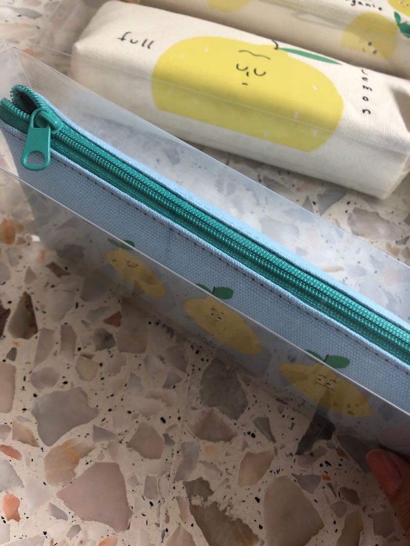 Lemon pencil case, Hobbies & Toys, Stationery & Craft, Stationery ...
