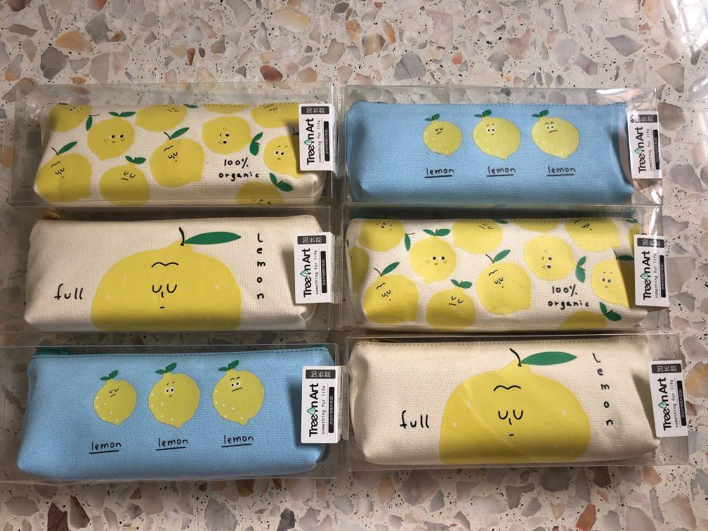 Lemon pencil case, Hobbies & Toys, Stationery & Craft, Stationery ...