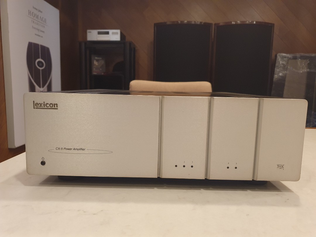 Lexicon CX-5 140w x 5ch power amp, Audio, Other Audio Equipment on ...