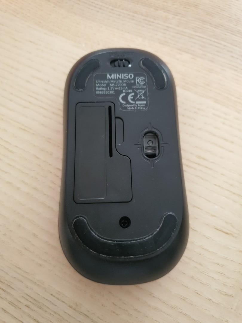 Miniso Ultrathin Metallic Mouse, Computers & Tech, Parts & Accessories ...