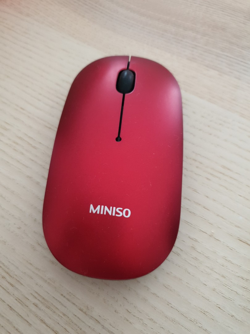 Miniso Ultrathin Metallic Mouse, Computers & Tech, Parts & Accessories ...