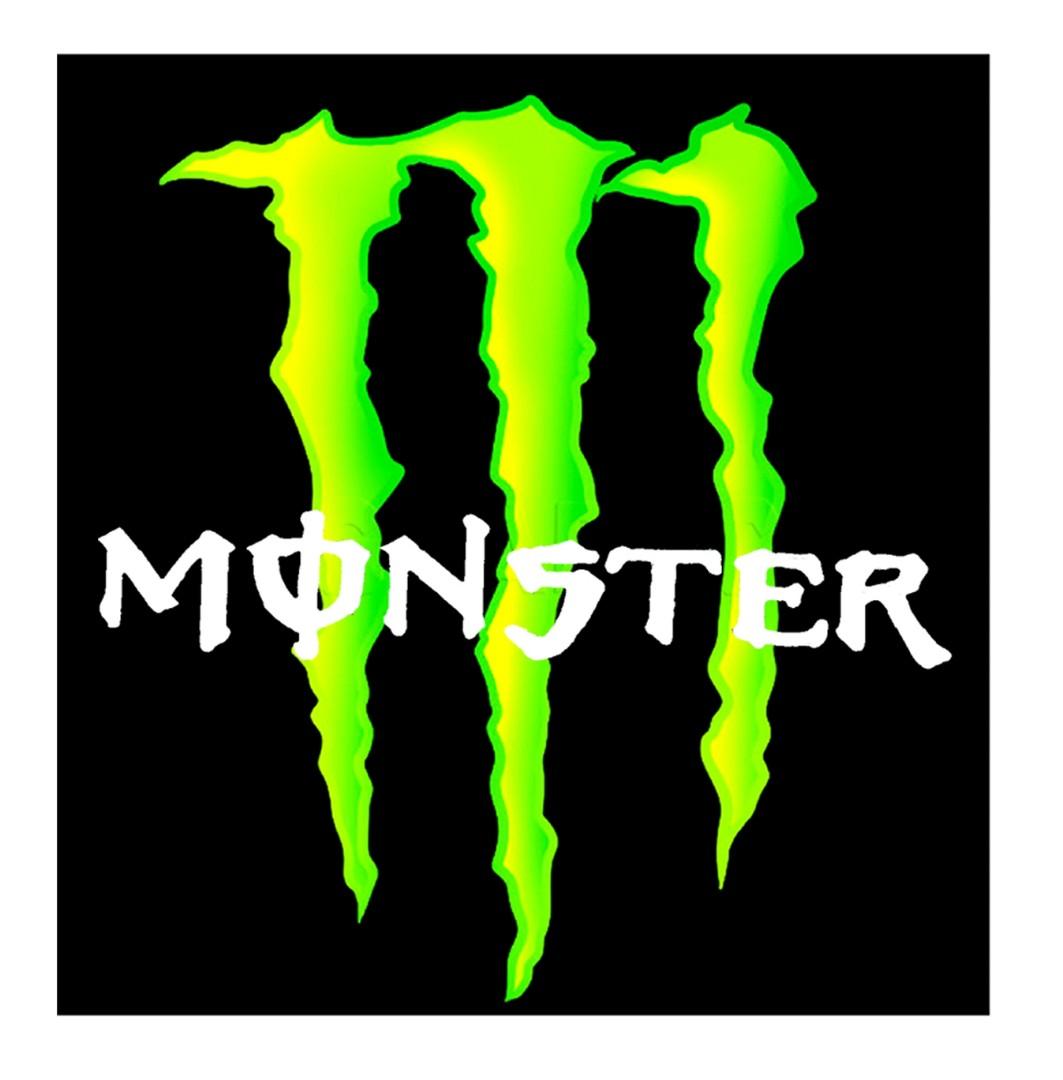 Monster die cut /decal sticker, Car Accessories, Accessories on Carousell