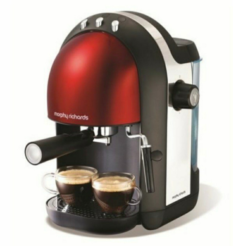 MORPHY RICHARDS ESPRESSO COFFEE MARKER MACHINE, TV & Home Appliances ...