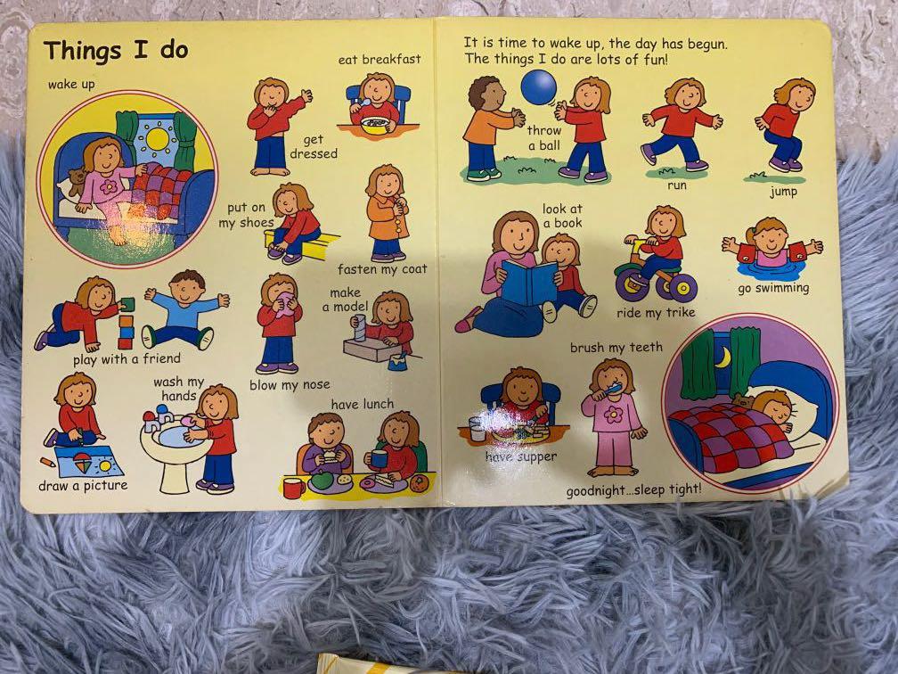 My First Picture Word Book (1-4 years old), Hobbies & Toys, Books ...