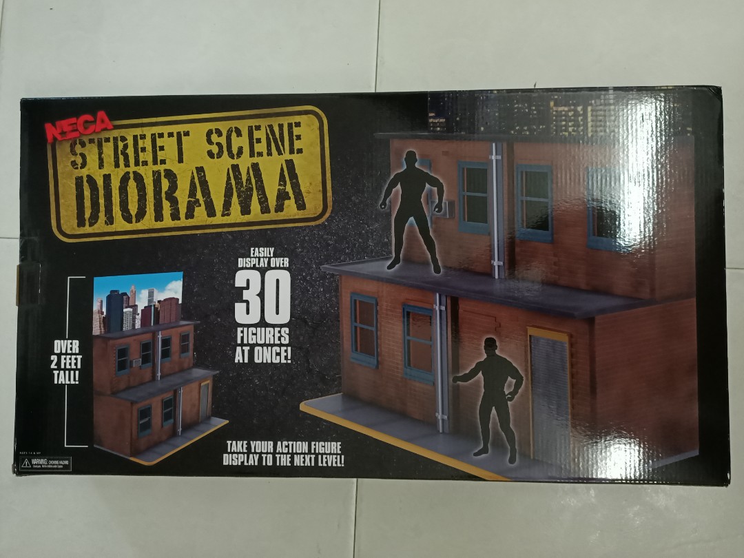 Neca Street scene diorama, Hobbies & Toys, Toys & Games on Carousell