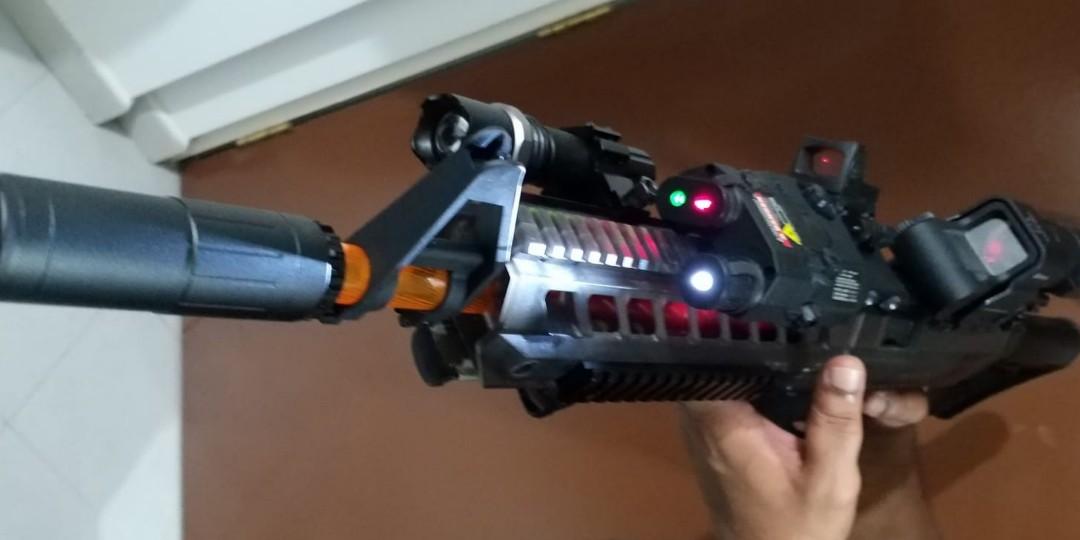 Nerf Recon with Worker MCX kit, Hobbies & Toys, Toys & Games on Carousell