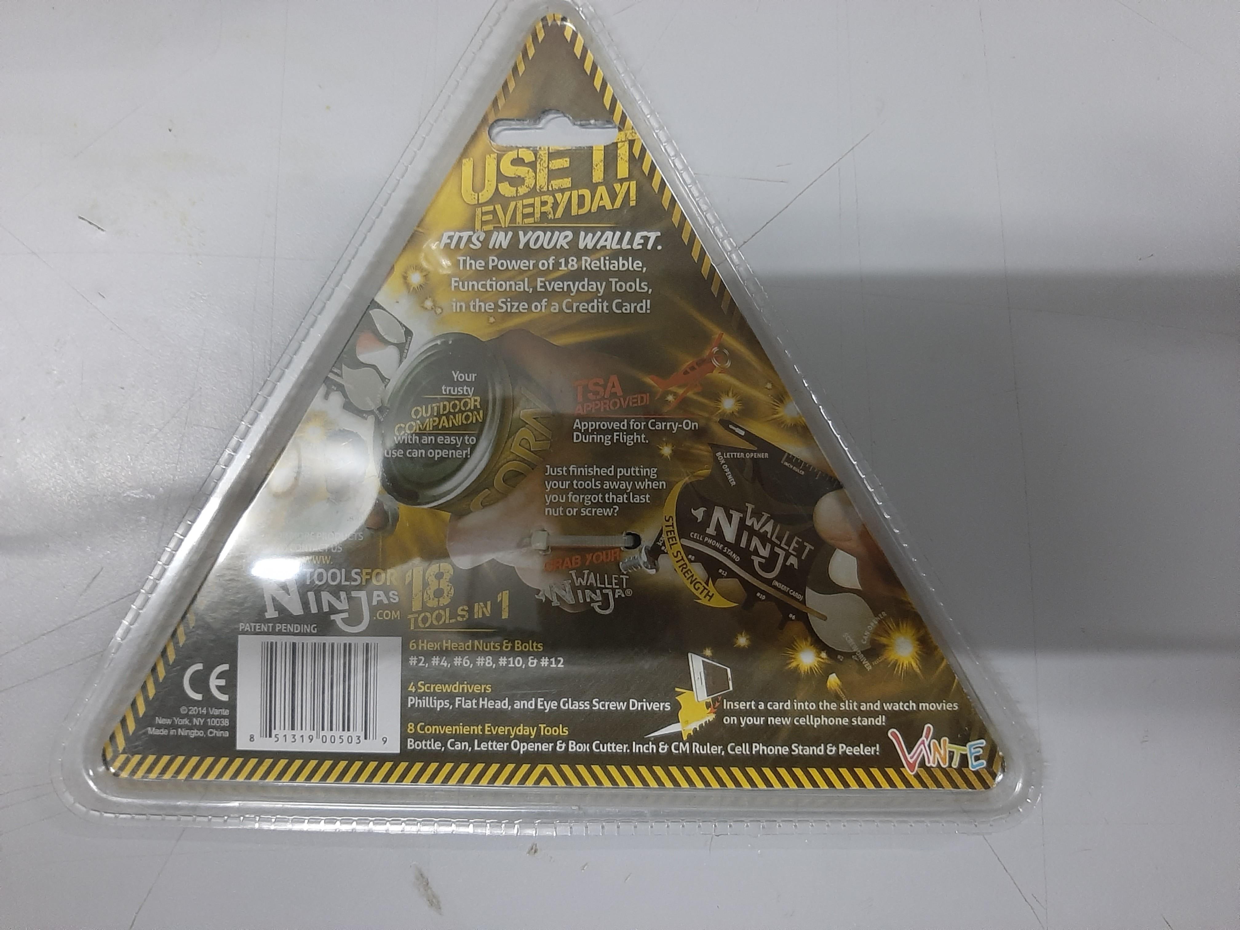 Ninja Wallet Multi tools card, Hobbies & Toys, Stationery & Craft ...