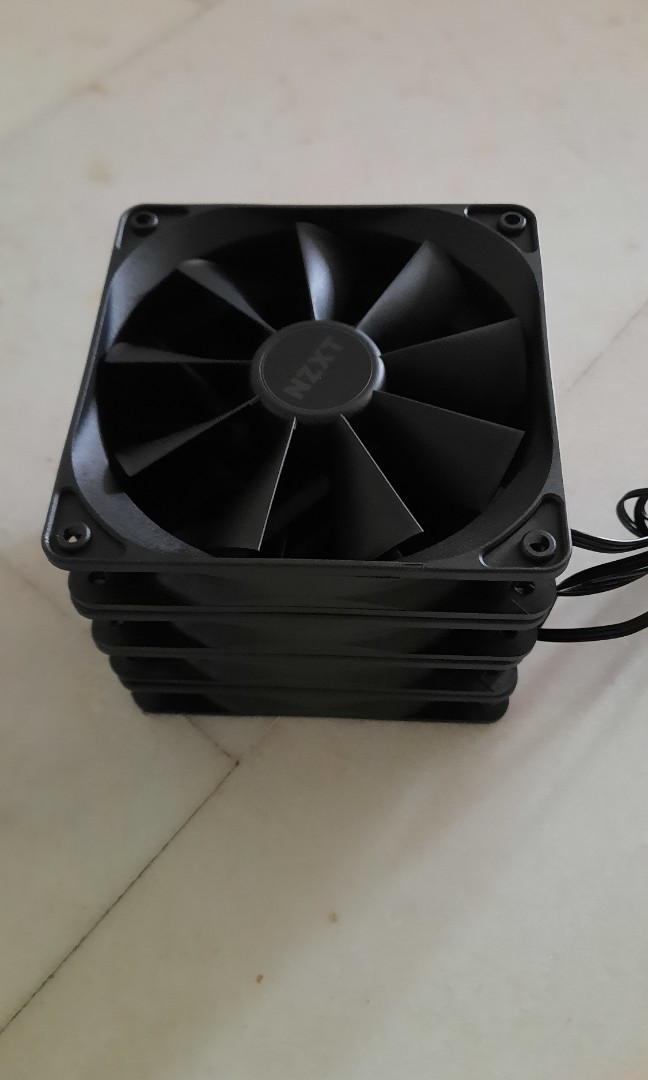 NZXT CPU Fan x4, Computers & Tech, Parts & Accessories, Computer Parts ...