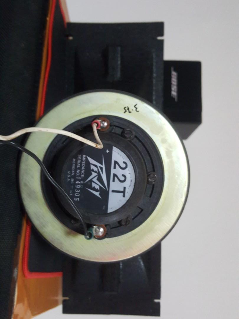 Peavey horn tweeter apair, Audio, Other Audio Equipment on Carousell