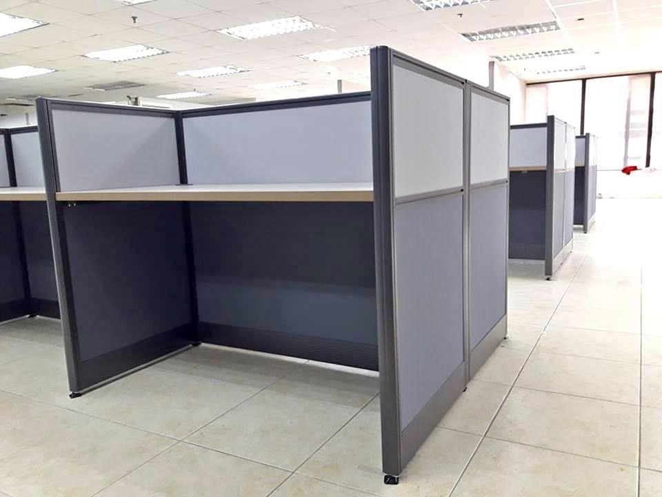 PURE WORKING TABLE OFFICE PARTITIONS, Furniture & Home Living, Office ...