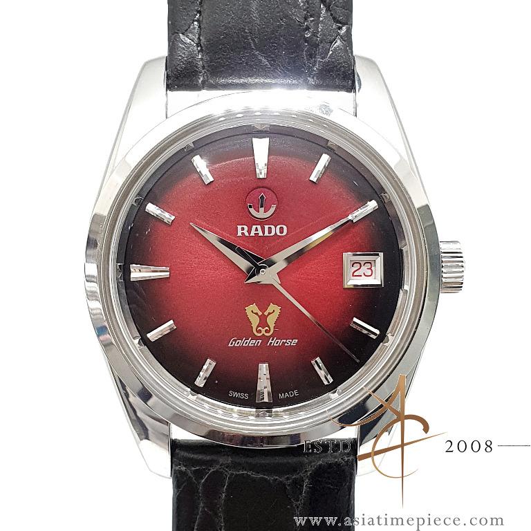 Rado Golden Horse Reissue Red Dial Ref R33930355 Limited Edition 1957 ...