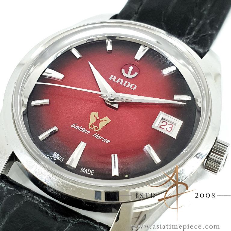 Rado Golden Horse Reissue Red Dial Ref R33930355 Limited Edition 1957 ...