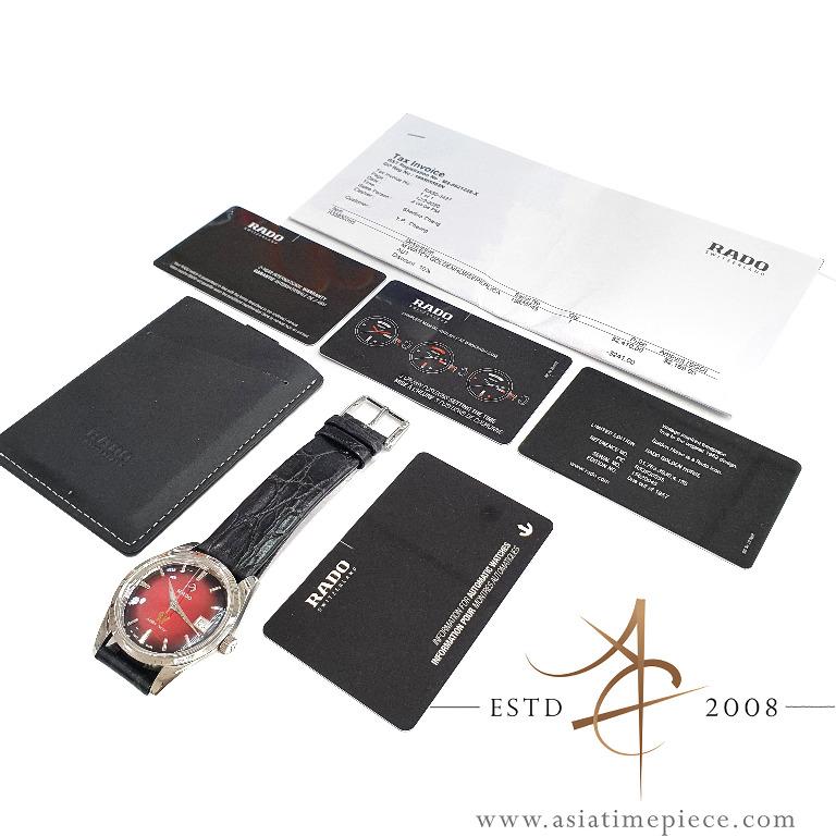 Rado Golden Horse Reissue Red Dial Ref R33930355 Limited Edition 1957 ...