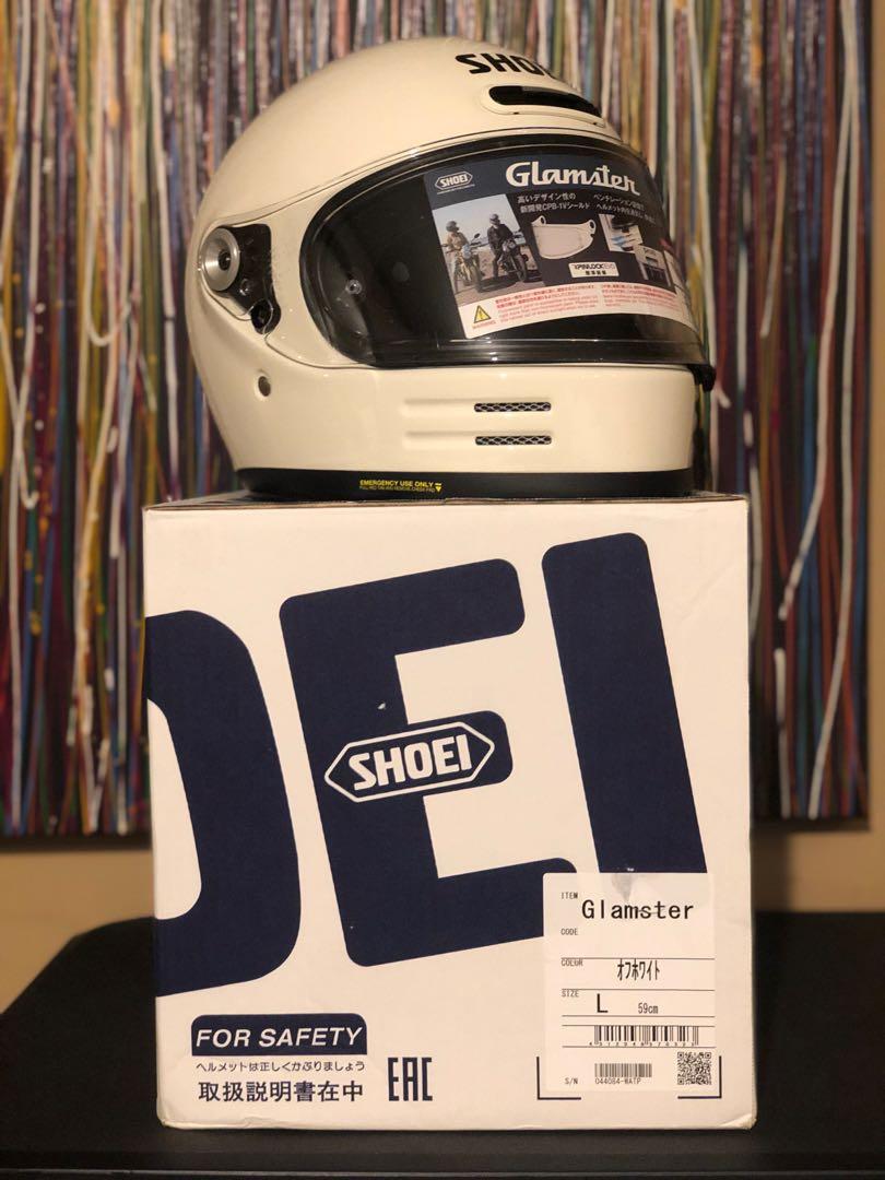 Shoei glamster (large), Motorbikes, Motorbike Parts & Accessories ...