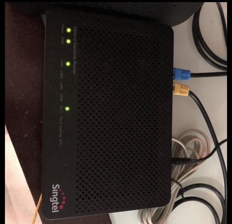 Singtel Home Broadband (Immediate Transfer ownership), Computers & Tech ...