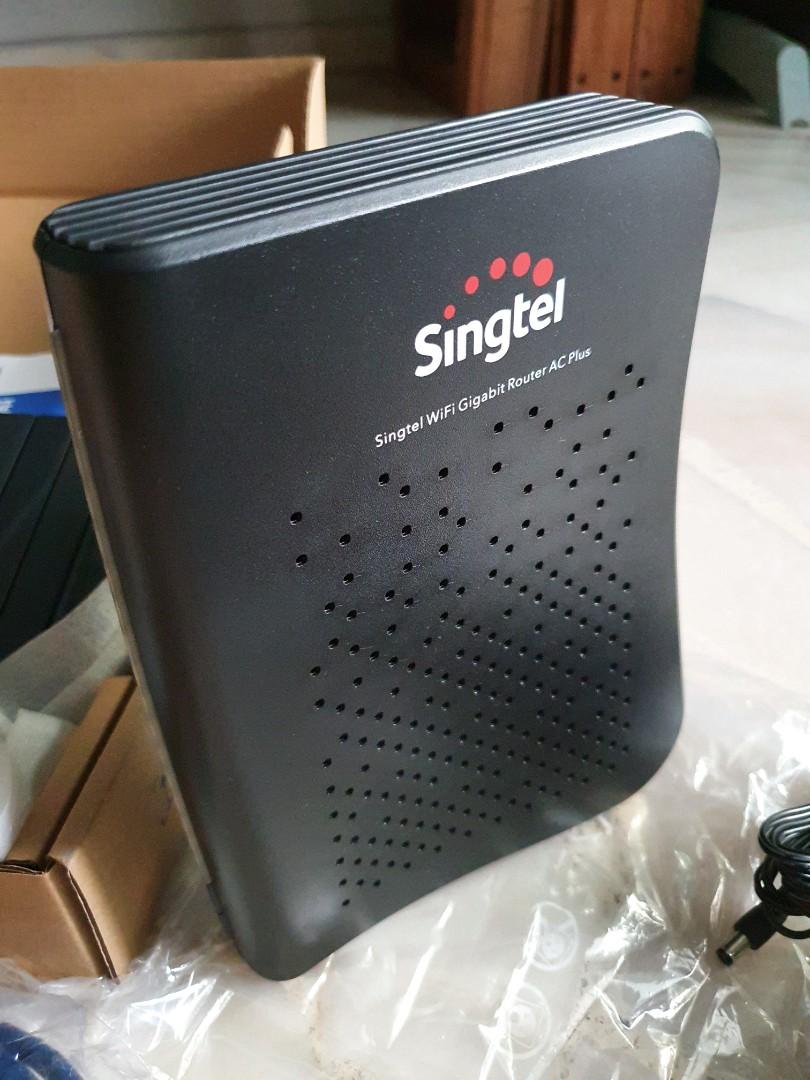 Singtel ONT & Modem/Router(dual band), Computers & Tech, Parts ...