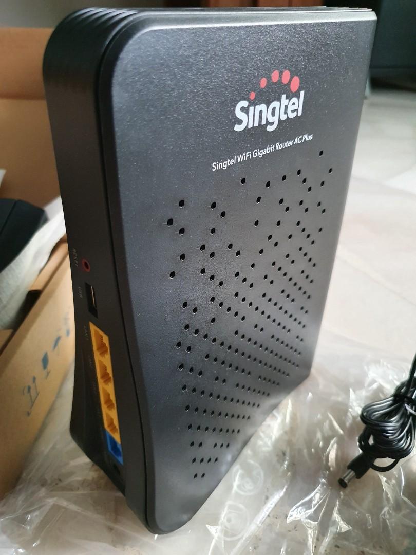 Singtel ONT & Modem/Router(dual band), Computers & Tech, Parts ...
