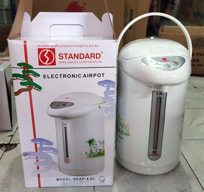 Standard Electric Airpot 4.0L, TV & Home Appliances, Kitchen Appliances ...