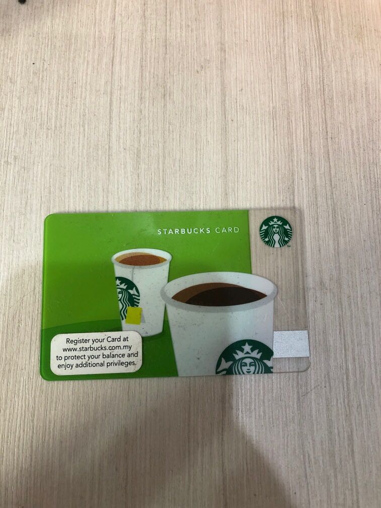 Starbucks card, Tickets & Vouchers, Store Credits on Carousell