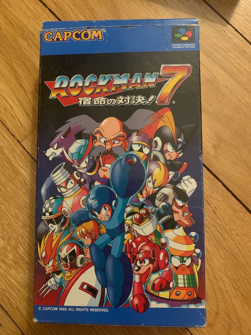 Super Famicon Rockman 7, Video Gaming, Video Games, Nintendo on Carousell