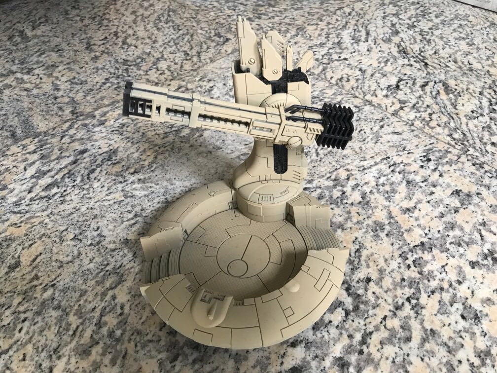 Tau Tidewall Gunrig, Hobbies & Toys, Toys & Games on Carousell