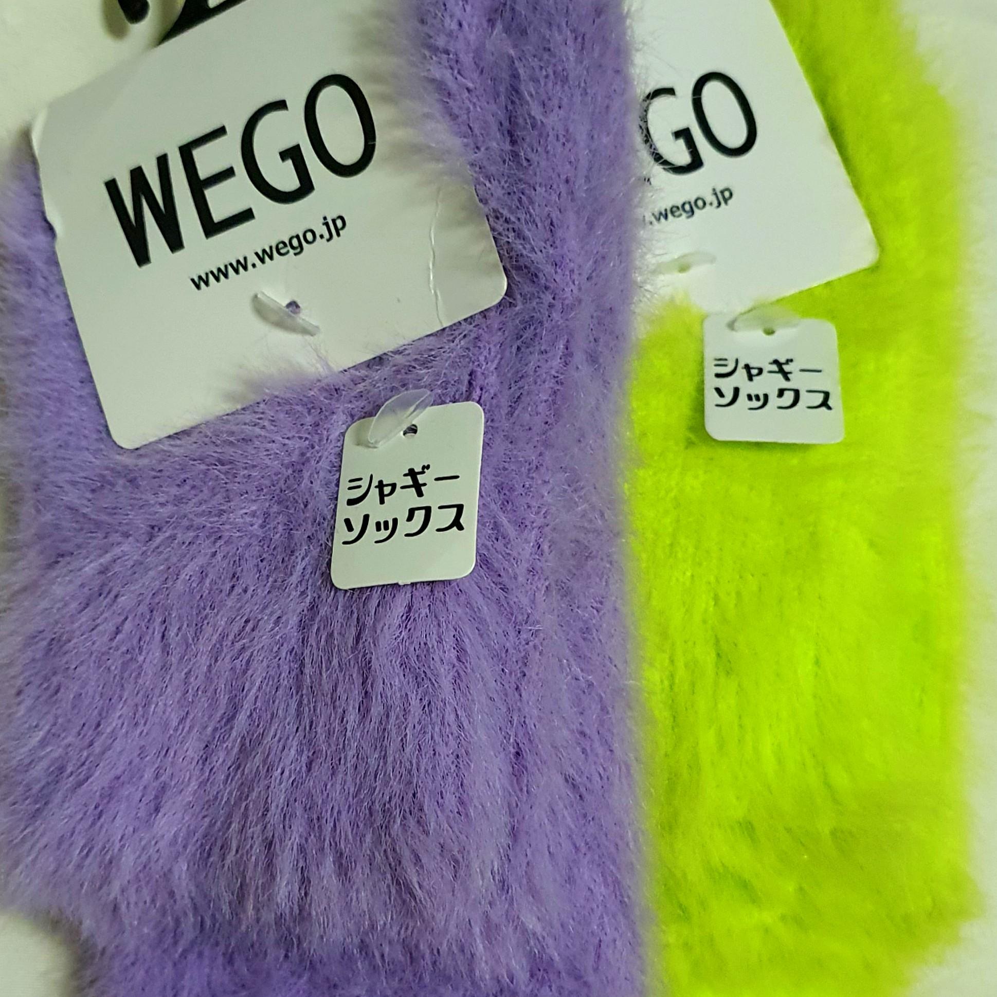 Japanese brands WEGO socks (Fur & Sheer), Women's Fashion, Watches ...