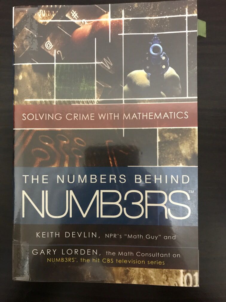 The Numbers Behind Numb3rs, Hobbies & Toys, Books & Magazines, Fiction ...