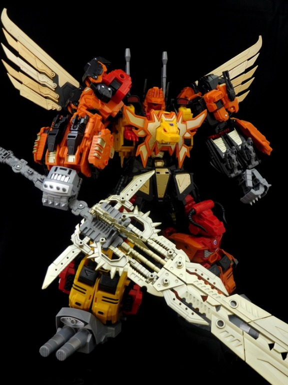 Transformers Jinbao Feral Rex Predaking Predacons Combiner Wars ...