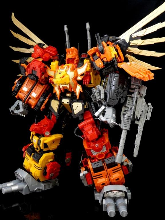 Transformers Jinbao Feral Rex Predaking Predacons Combiner Wars ...