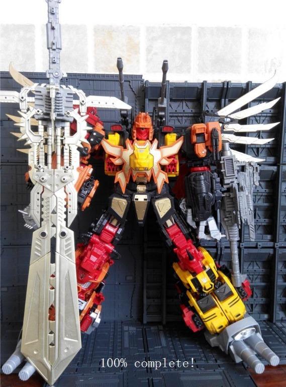Transformers Jinbao Jin Bao Feral Rex Predaking Predacons Combiner Wars ...