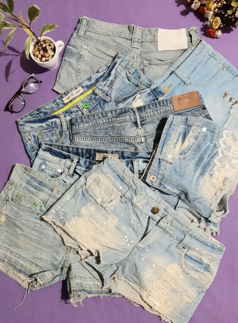 UKAY BUNDLE ASSTD DENIM SHORTS, Women's Fashion, Bottoms, Shorts on ...