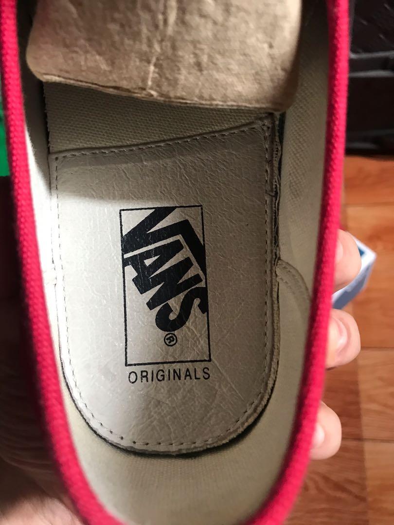 Vans Vault Red Chili OG, Men's Fashion, Footwear, Sneakers on Carousell