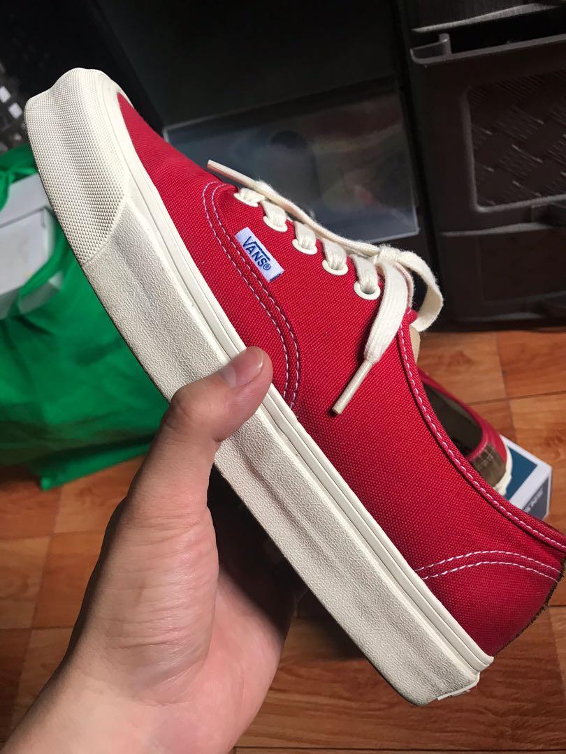 Vans Vault Red Chili OG, Men's Fashion, Footwear, Sneakers on Carousell