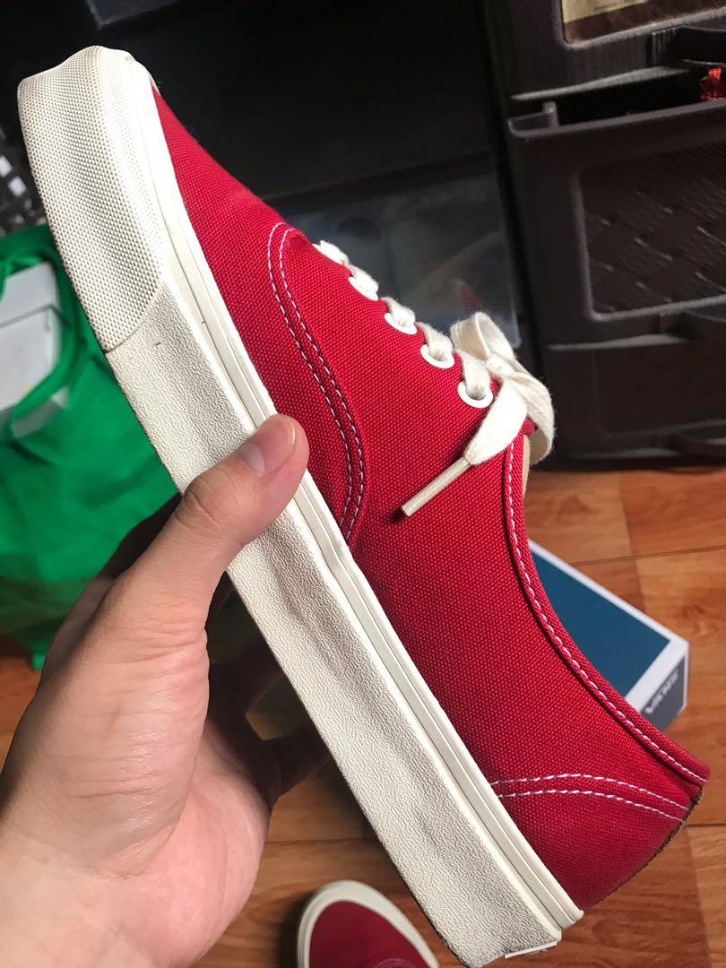 Vans Vault Red Chili OG, Men's Fashion, Footwear, Sneakers on Carousell