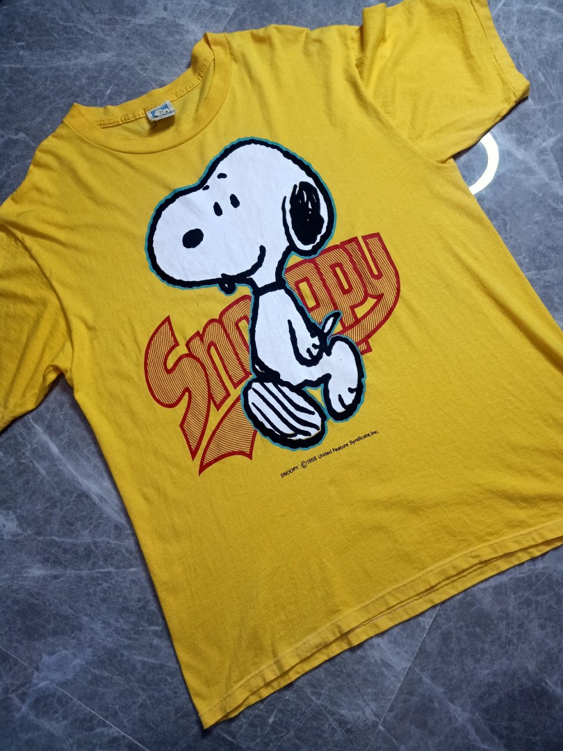 Vintage Snoopy, Men's Fashion, Tops & Sets, Formal Shirts on Carousell