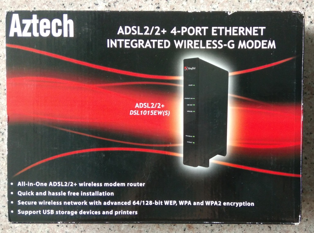 Wireless-G Modem Router, Computers & Tech, Parts & Accessories ...