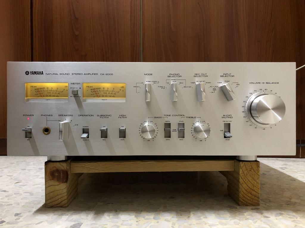 Yamaha CA-2000 Integrated Amplifier (110V) + Transformer, Audio, Other Audio Equipment on Carousell