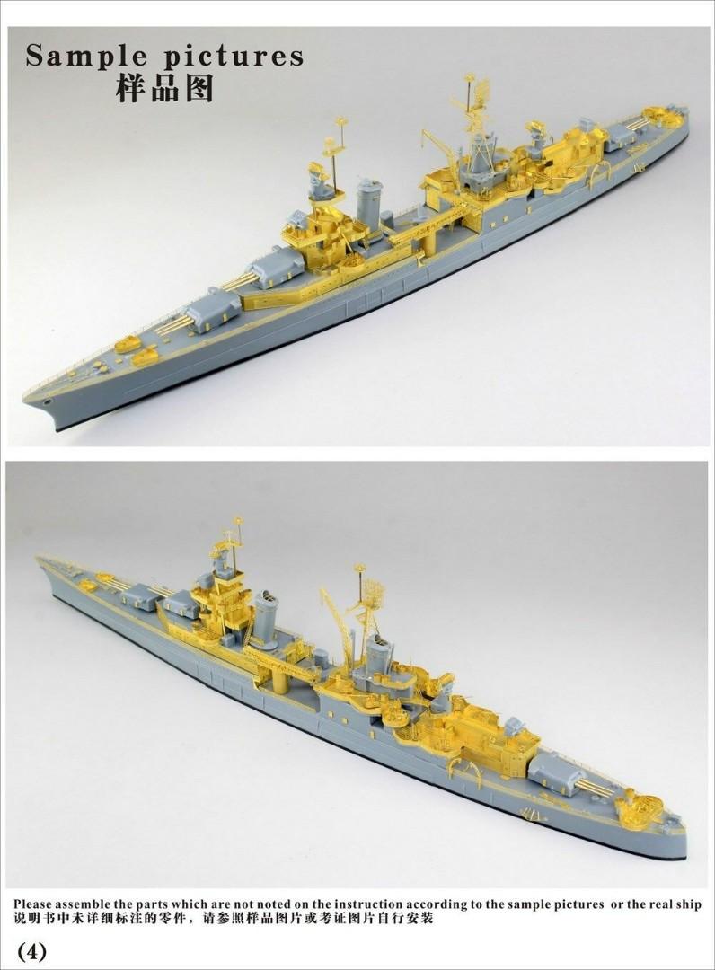 1/700 #31804 Tamiya Waterline USS Portland Class Heavy Cruiser ...
