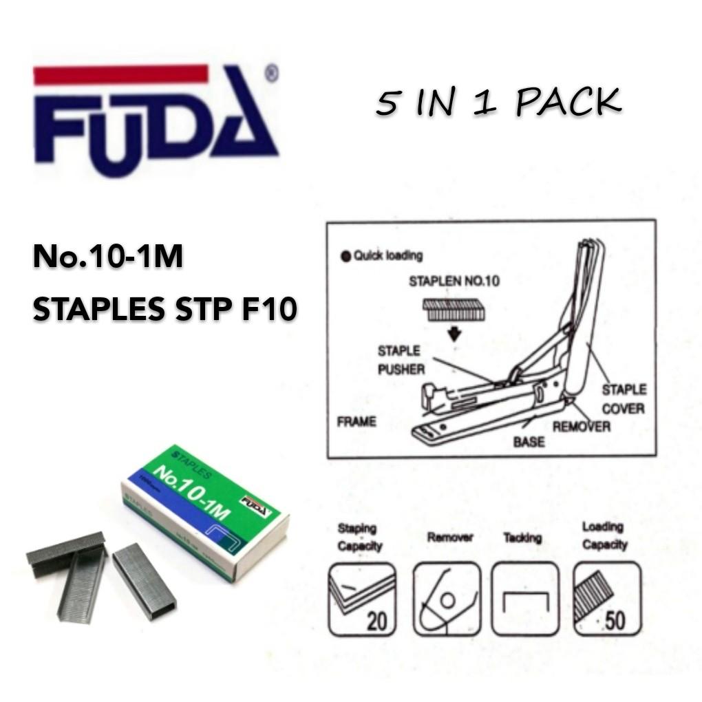 ( STP F10 ) FUDA STAPLES NO 10-1M BULLET / KOKOT DAWAI, Hobbies & Toys ...