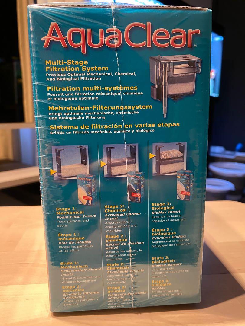 AquaClear 50 Power Filter, Pet Supplies, Homes & Other Pet Accessories ...