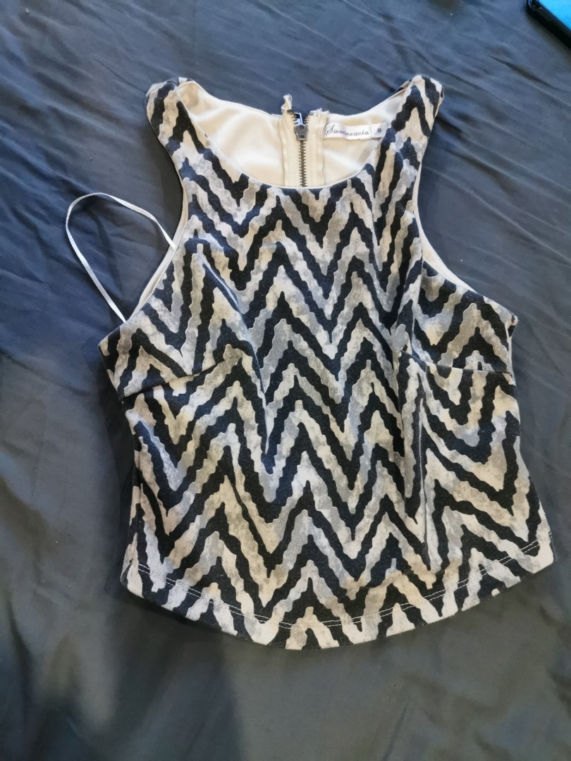 Aztec top, Women's Fashion, Tops, Sleeveless on Carousell