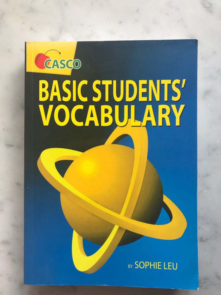 Basic Students’ vocabulary, Books & Stationery, Textbooks, Primary on ...
