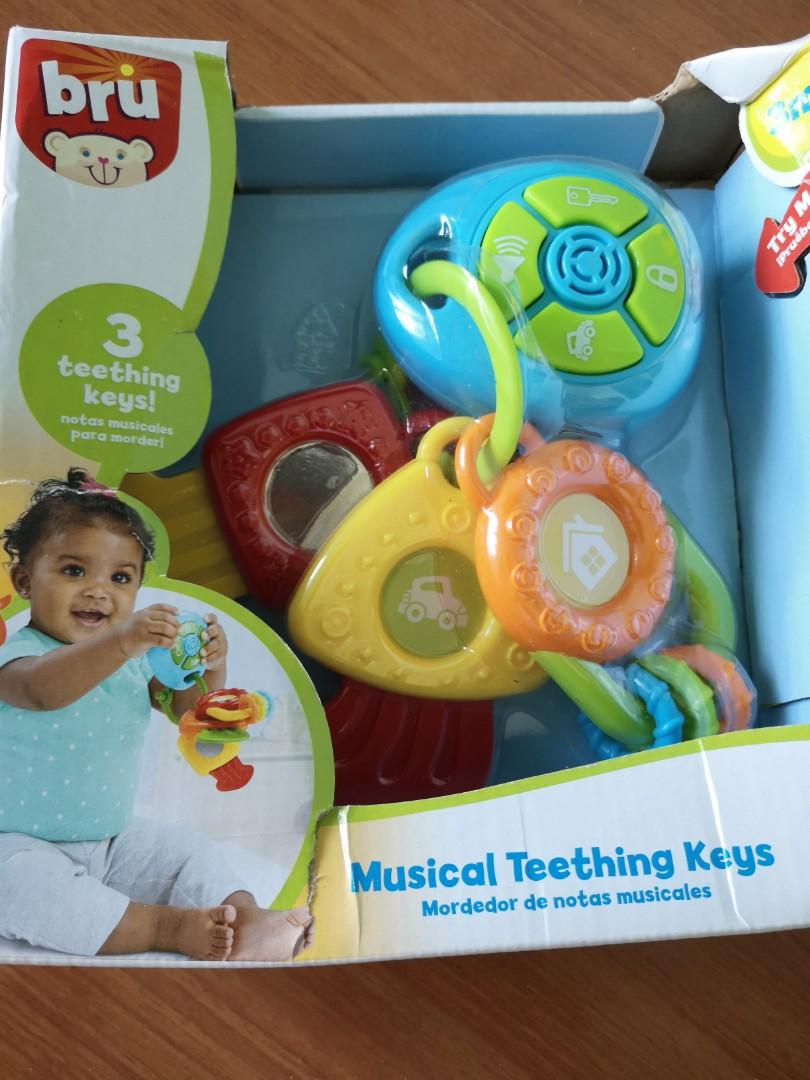 Bru Musical Teething Keys, Babies & Kids, Infant Playtime on Carousell
