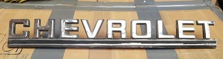 Chevrolet Vintage Logo font ORIGINAL!!! from Chevy pickup truck ...