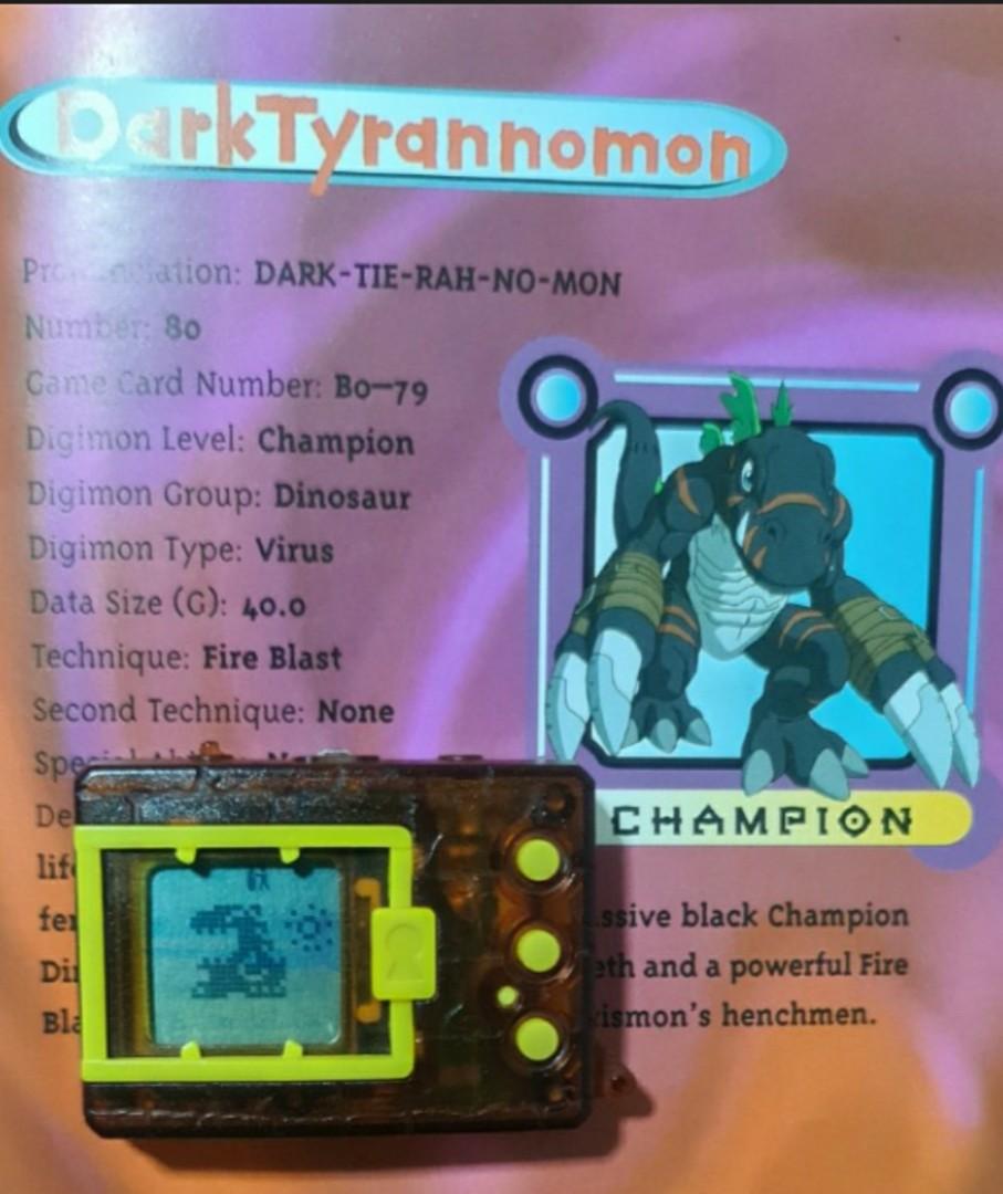 Digimon V5 Translucent Brown (Eng Ver) (AUS) 1997, Hobbies & Toys ...